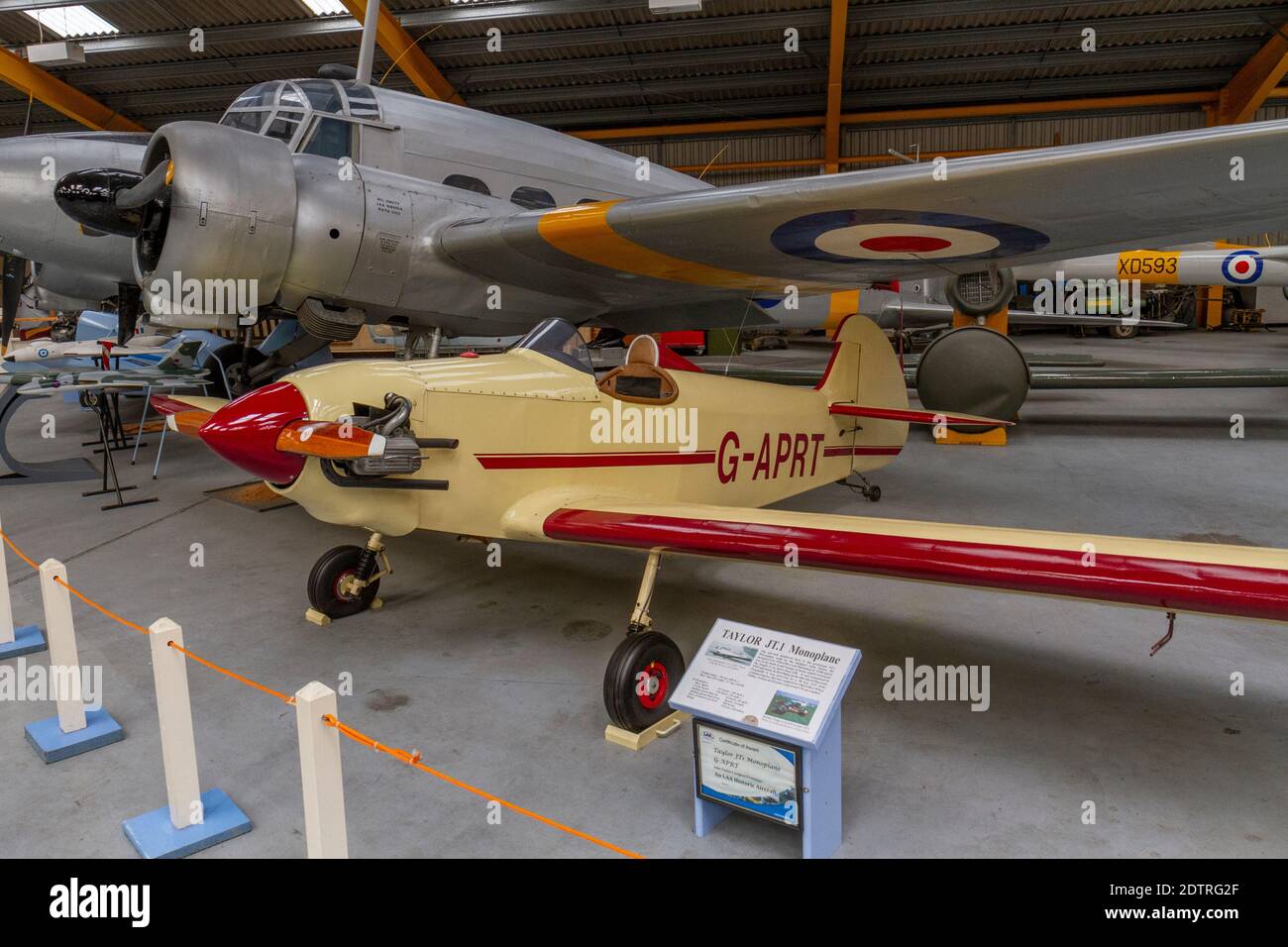 A Taylor prototype JT.1 monoplane, Taylor Titch is a British fixed-wing ...