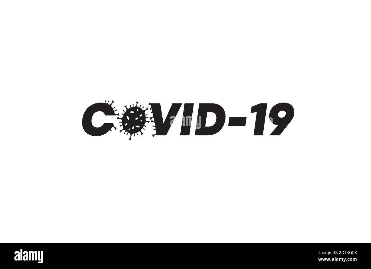 Sars cov 2 logo Stock Vector Images - Alamy