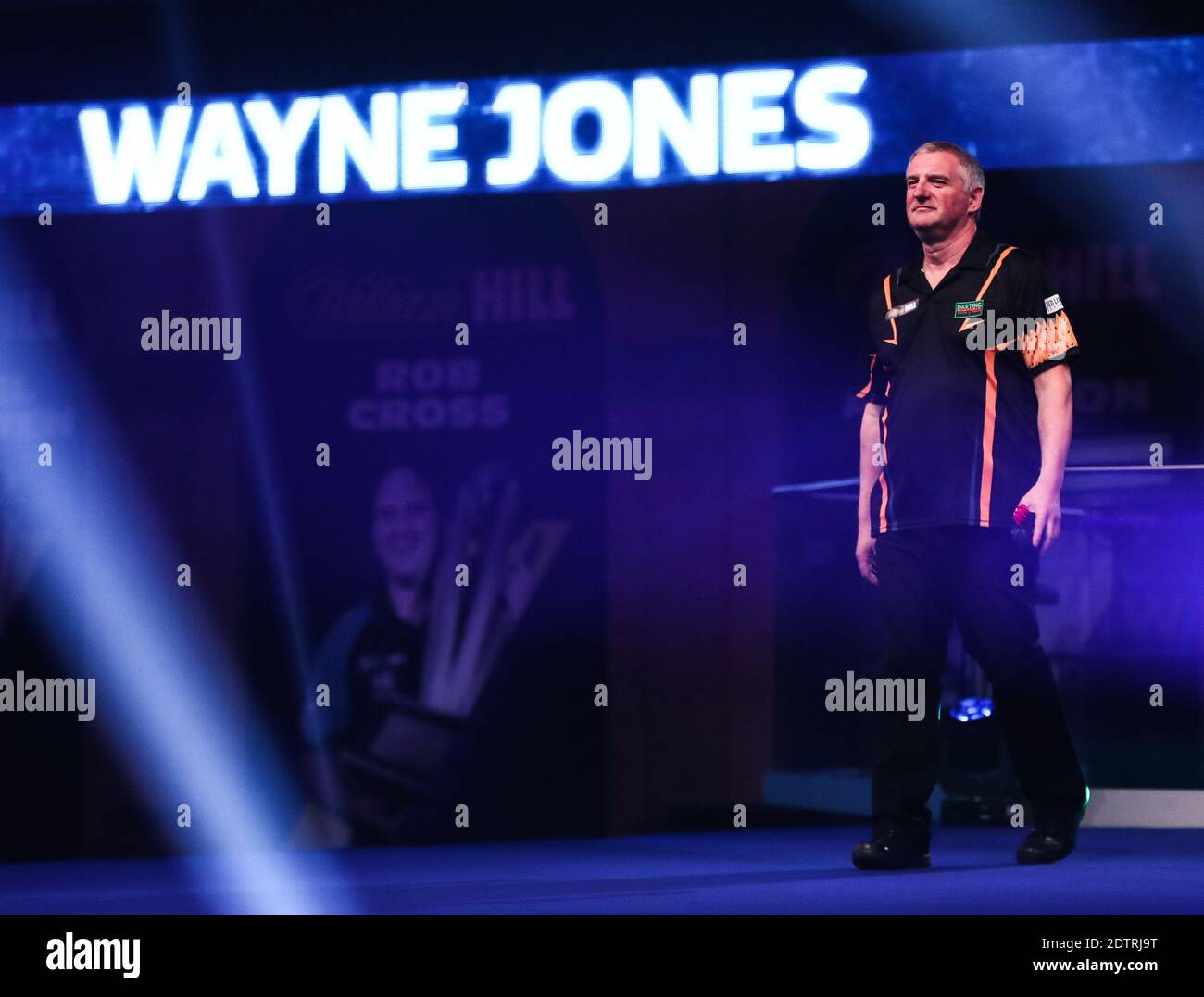Wayne Jones gets ready to walk to the stage during day eight of the ...