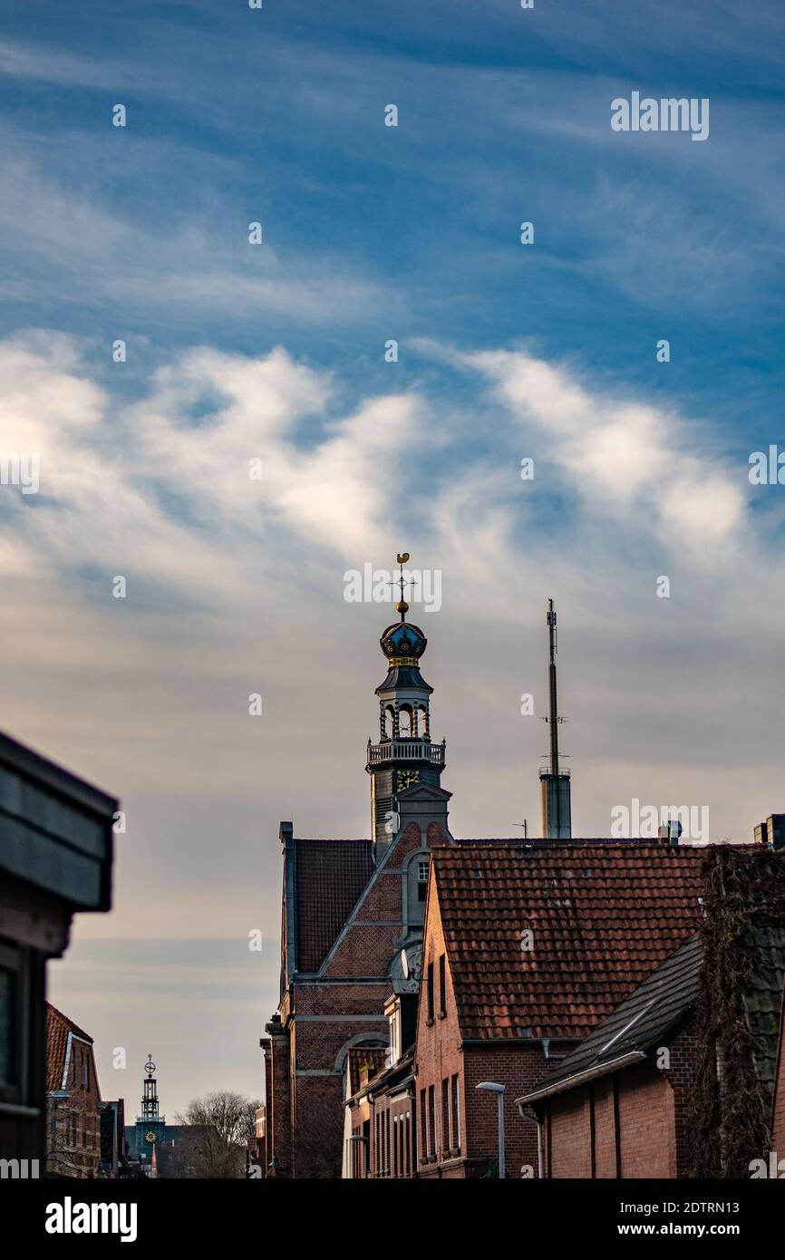 A beautiful city view of Emden, Germany Stock Photo - Alamy