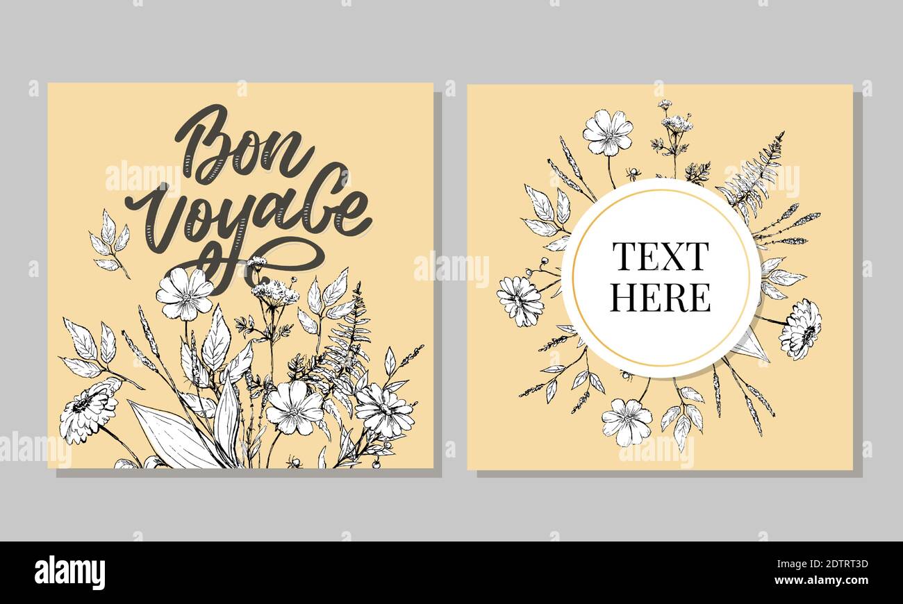Bon Voyage Hand Lettering Vector Stock Vector Image & Art - Alamy