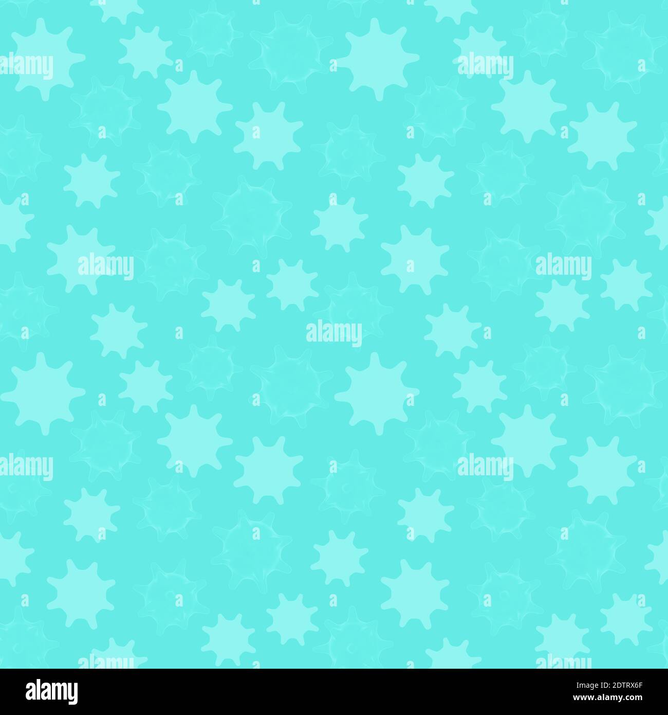 Abstract blue viruses seamless pattern, 3d illustration Stock Photo - Alamy