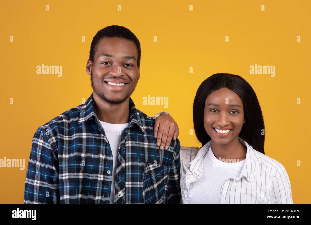 Family portrait, couple in love and fun together Stock Photo - Alamy
