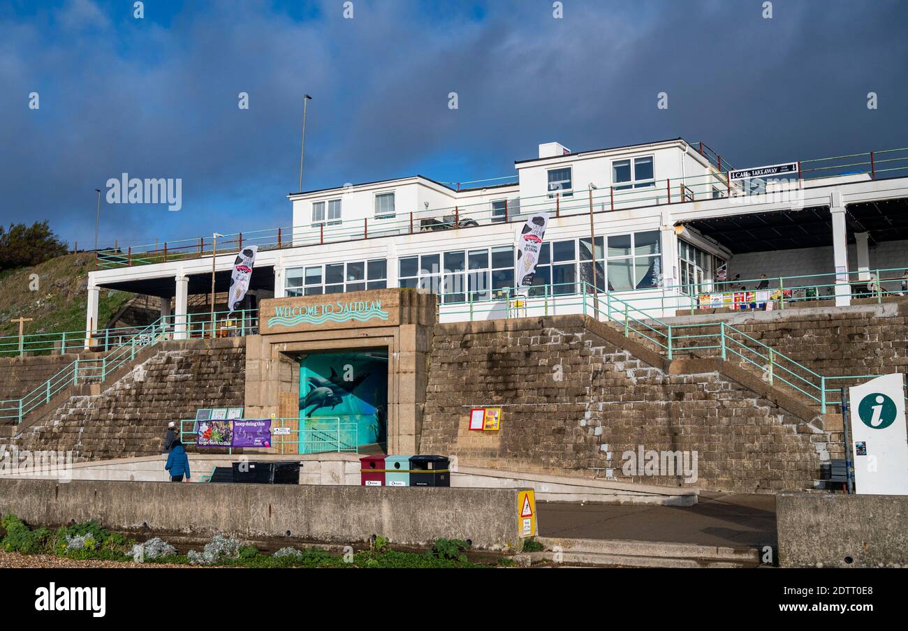 Saltdean Brighton East Sussex UK - The Whitecliffs seaside cafe ...