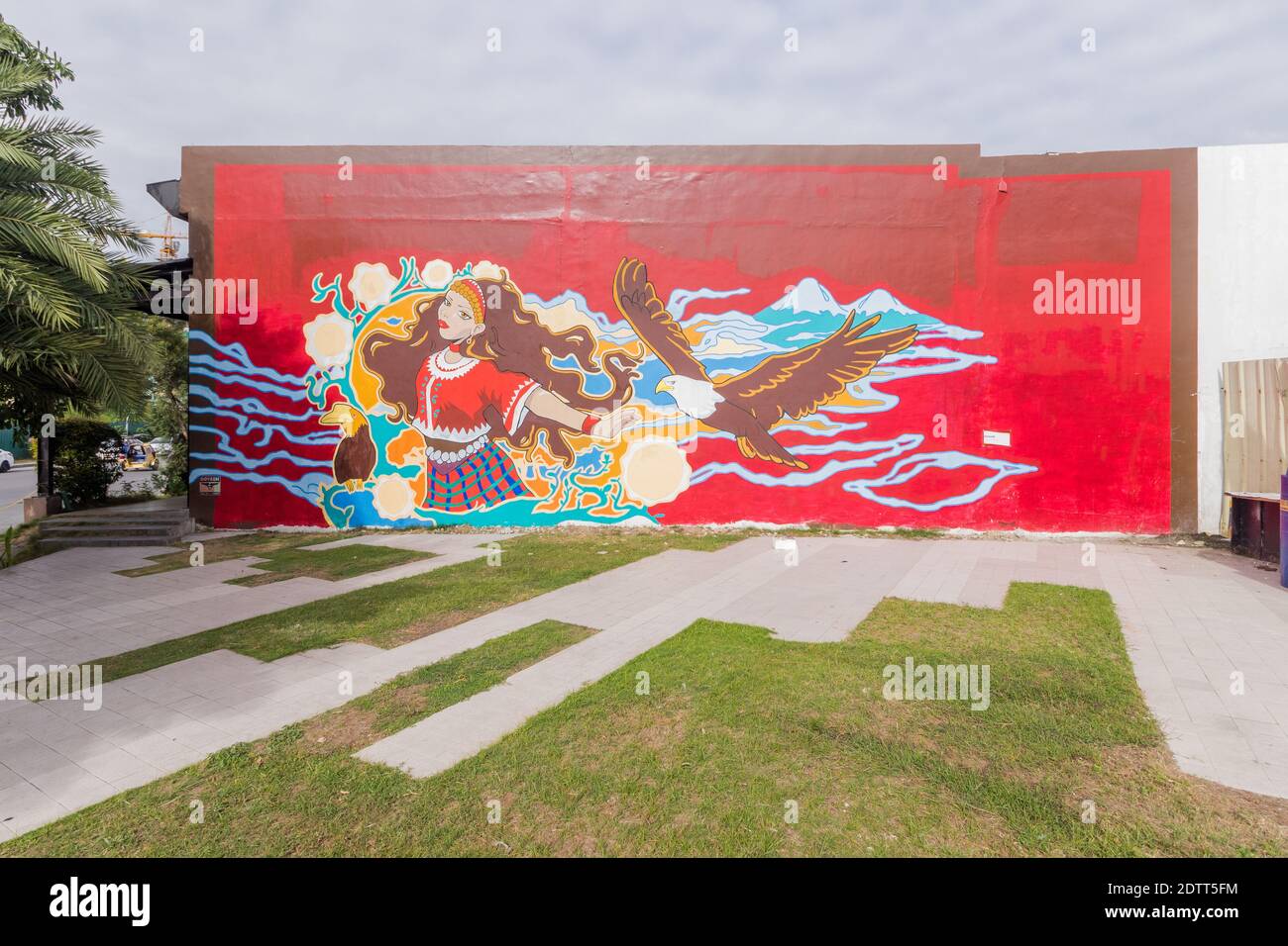 Street mural in Iloilo City, Philippines Stock Photo - Alamy