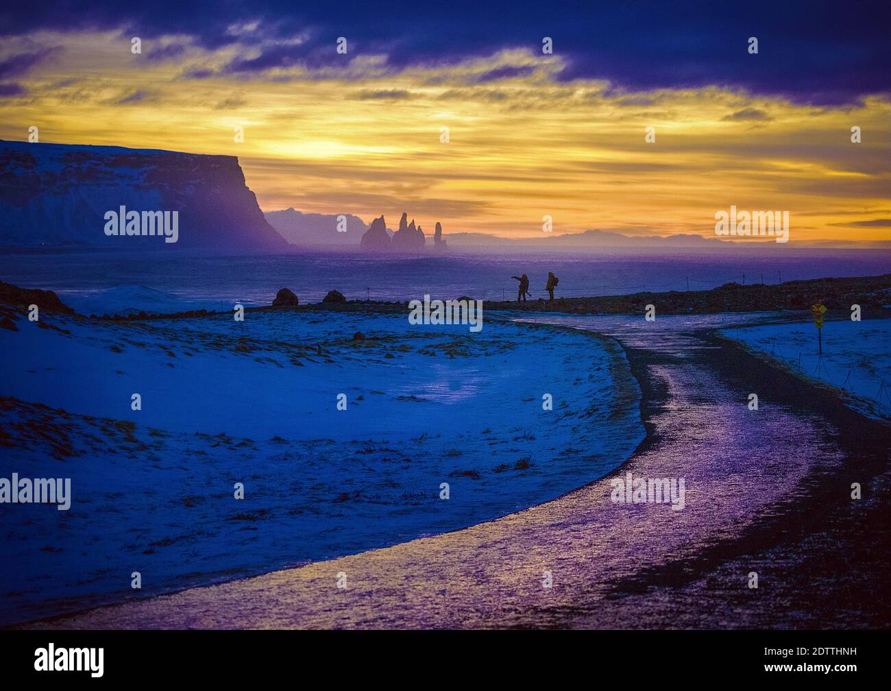 trolls beach in iceland Stock Photo - Alamy