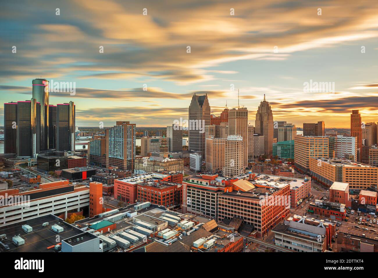 Detroit roof hi-res stock photography and images - Alamy