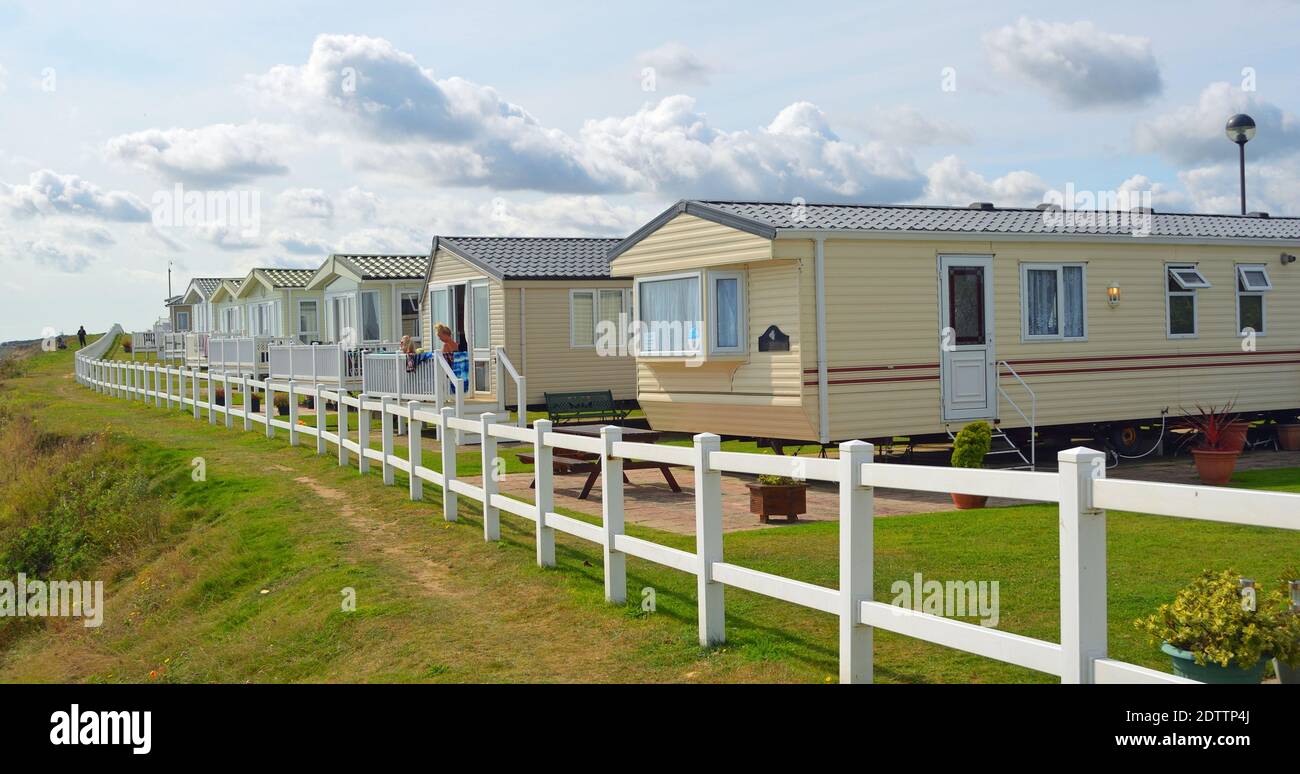 Park resorts caravan norfolk hi-res stock photography and images - Alamy