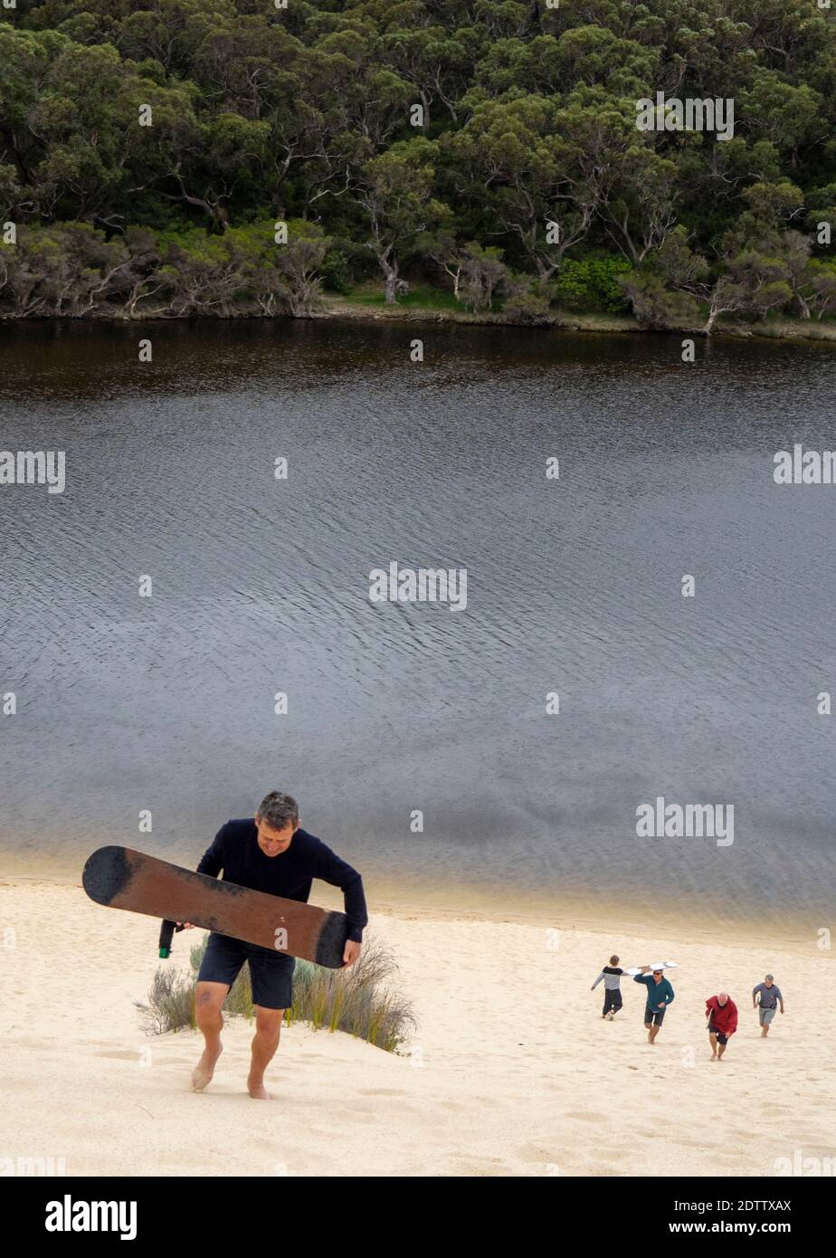 Sand boarding australia hi-res stock photography and images - Alamy