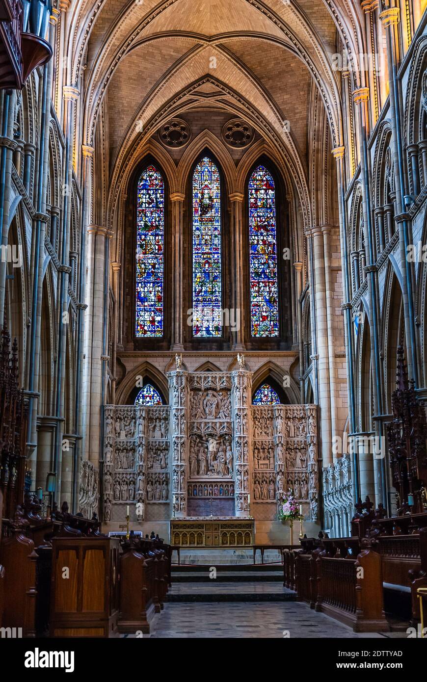 Truro cathedral interior hi-res stock photography and images - Alamy