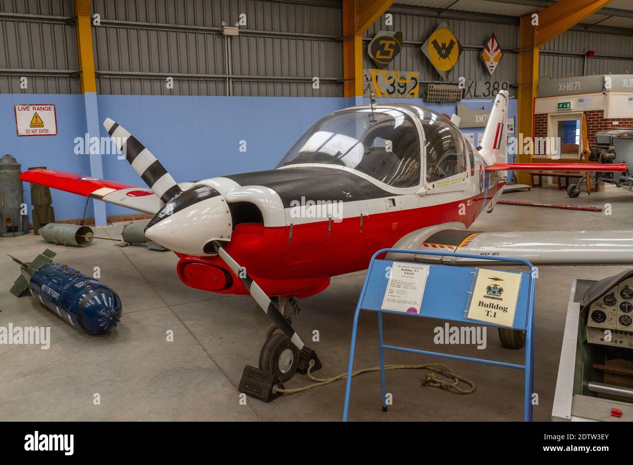 Scottish aviation bulldog t 1 hi-res stock photography and images - Alamy
