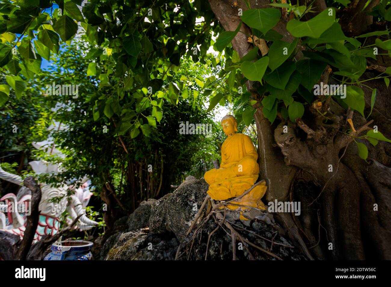 Beautiful colorful photo of Tu Van pagoda in Cam Ranh, Vietnam. Popular ...