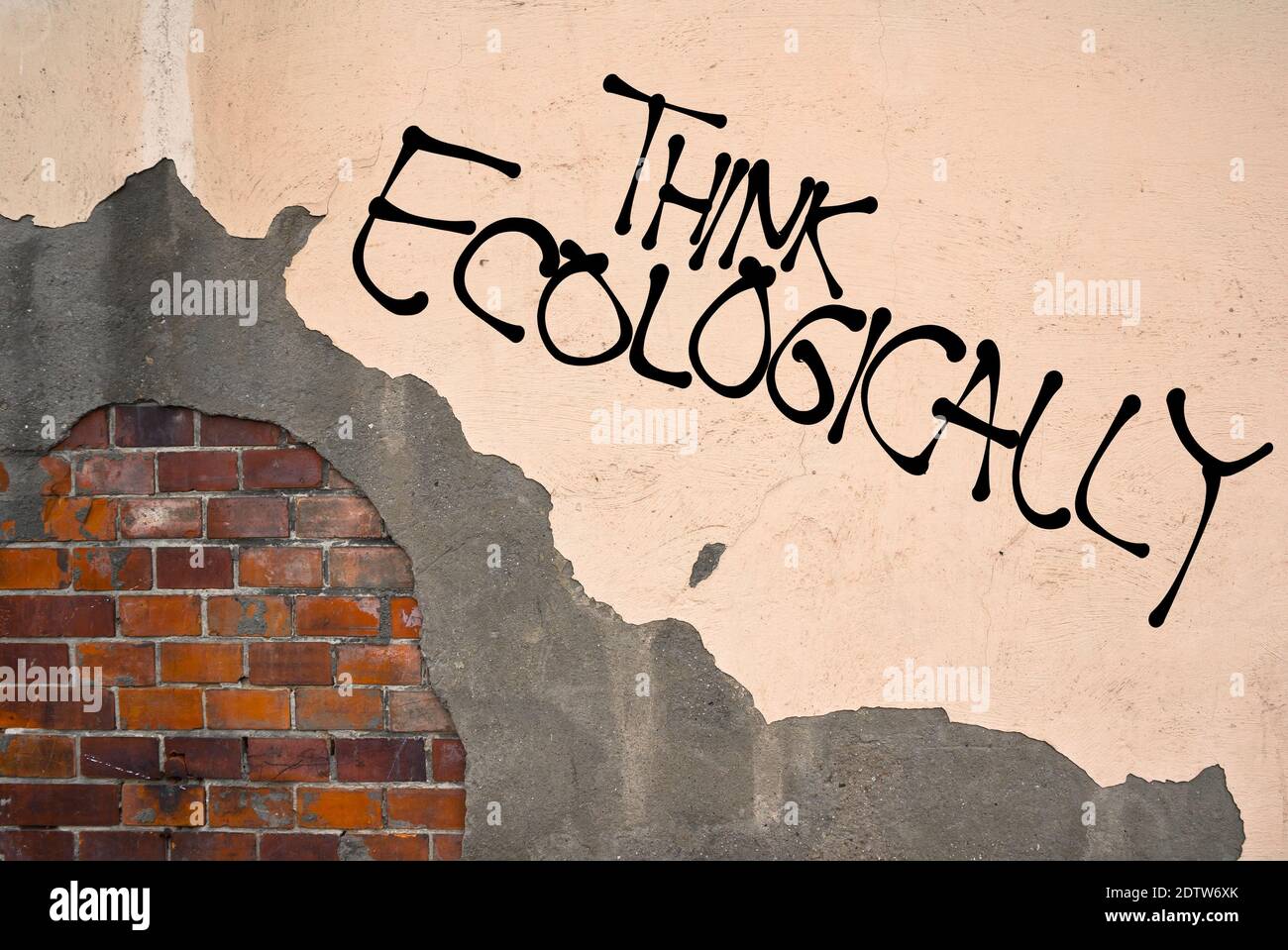 Graffiti think hi-res stock photography and images - Alamy