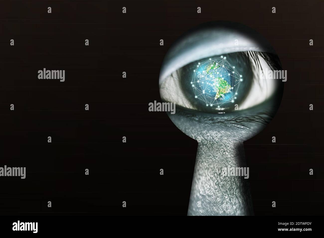 Global eye hi-res stock photography and images - Alamy