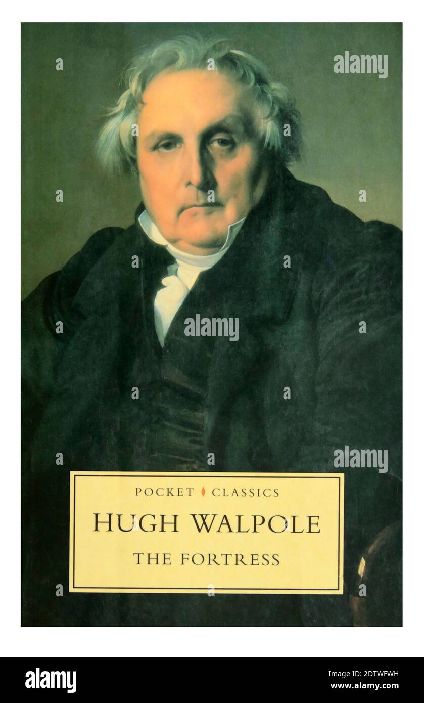 Book cover "The Fortress" by Hugh Walpole Stock Photo - Alamy