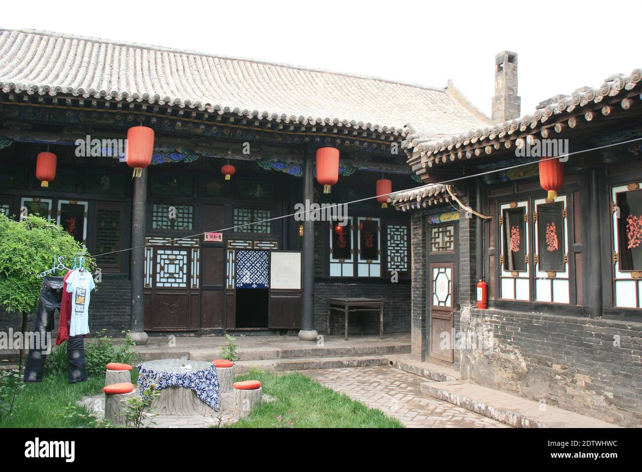 traditional house in pingyao (china Stock Photo - Alamy