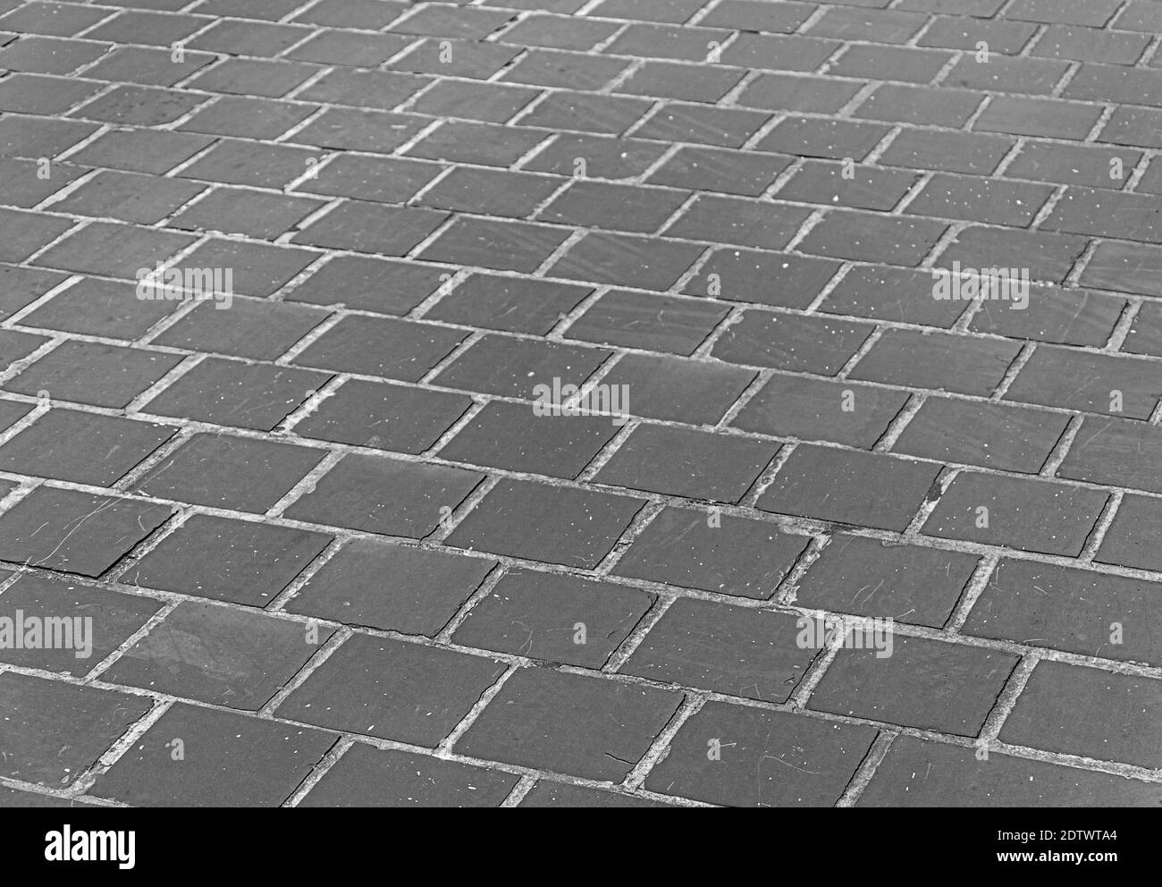 Brick stone street road Stock Photo - Alamy