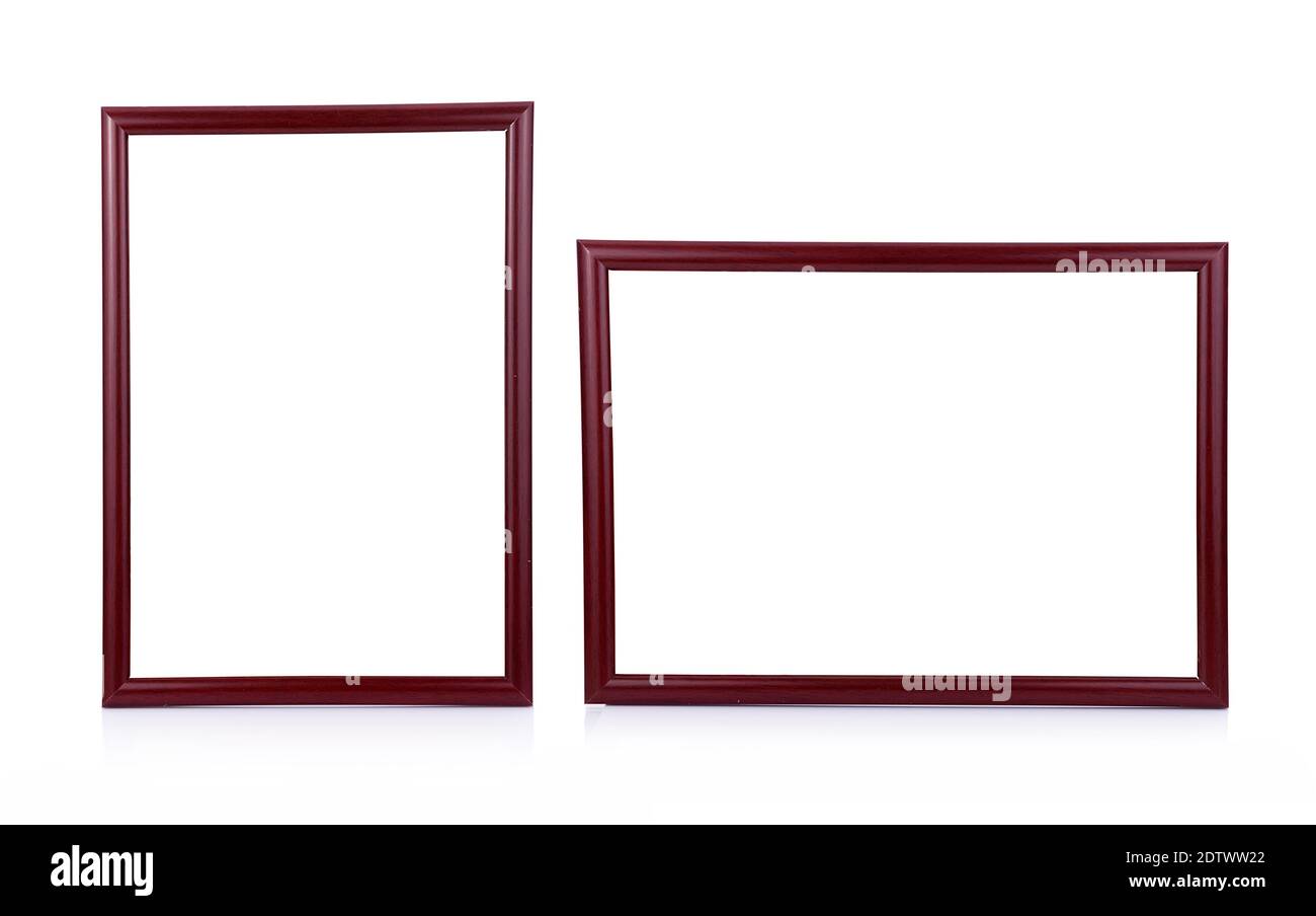 Empty picture frames Cut Out Stock Images & Pictures - Alamy