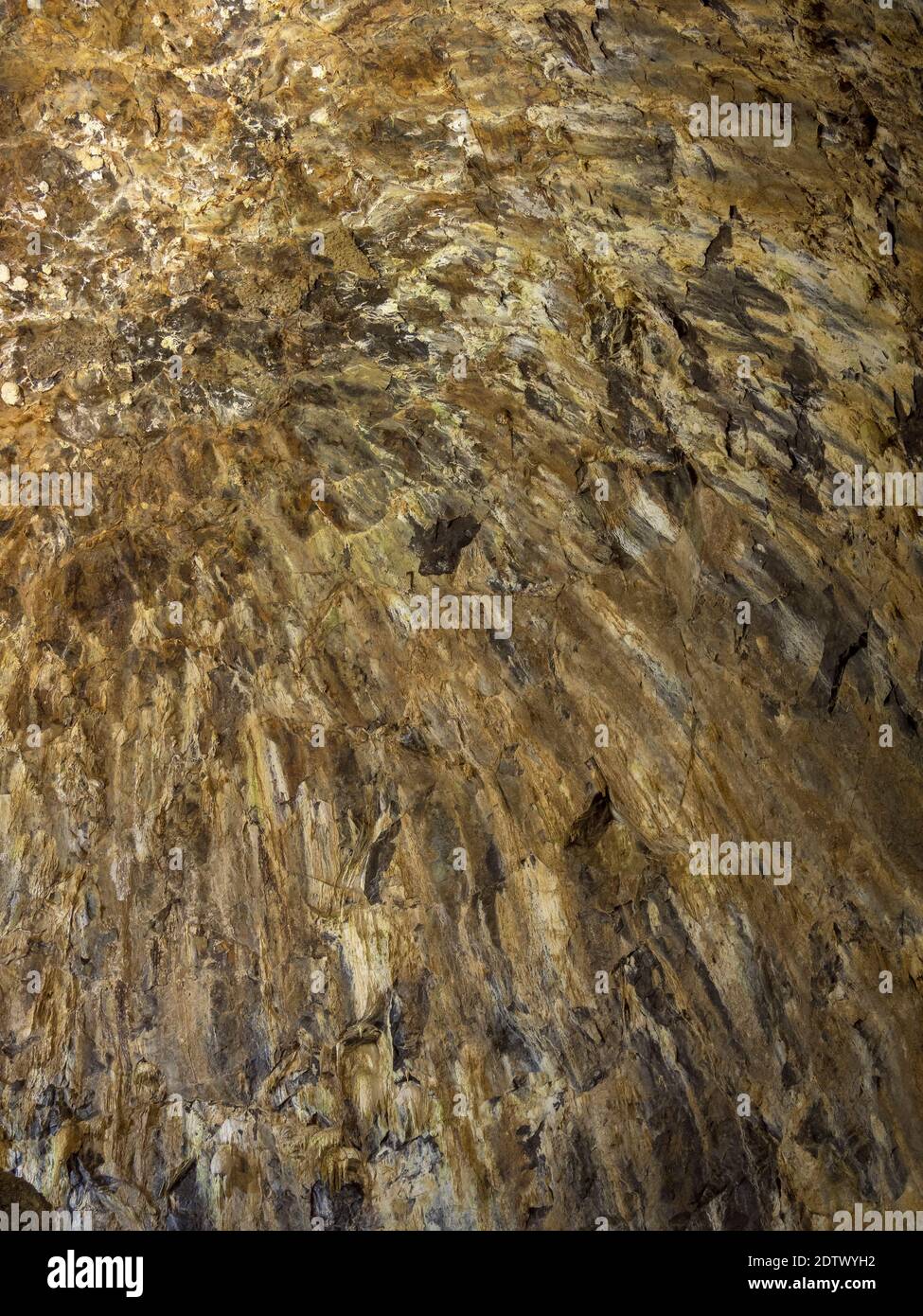 Algar do Carvao, a volcanic vent and landmark of the island, silicate ...