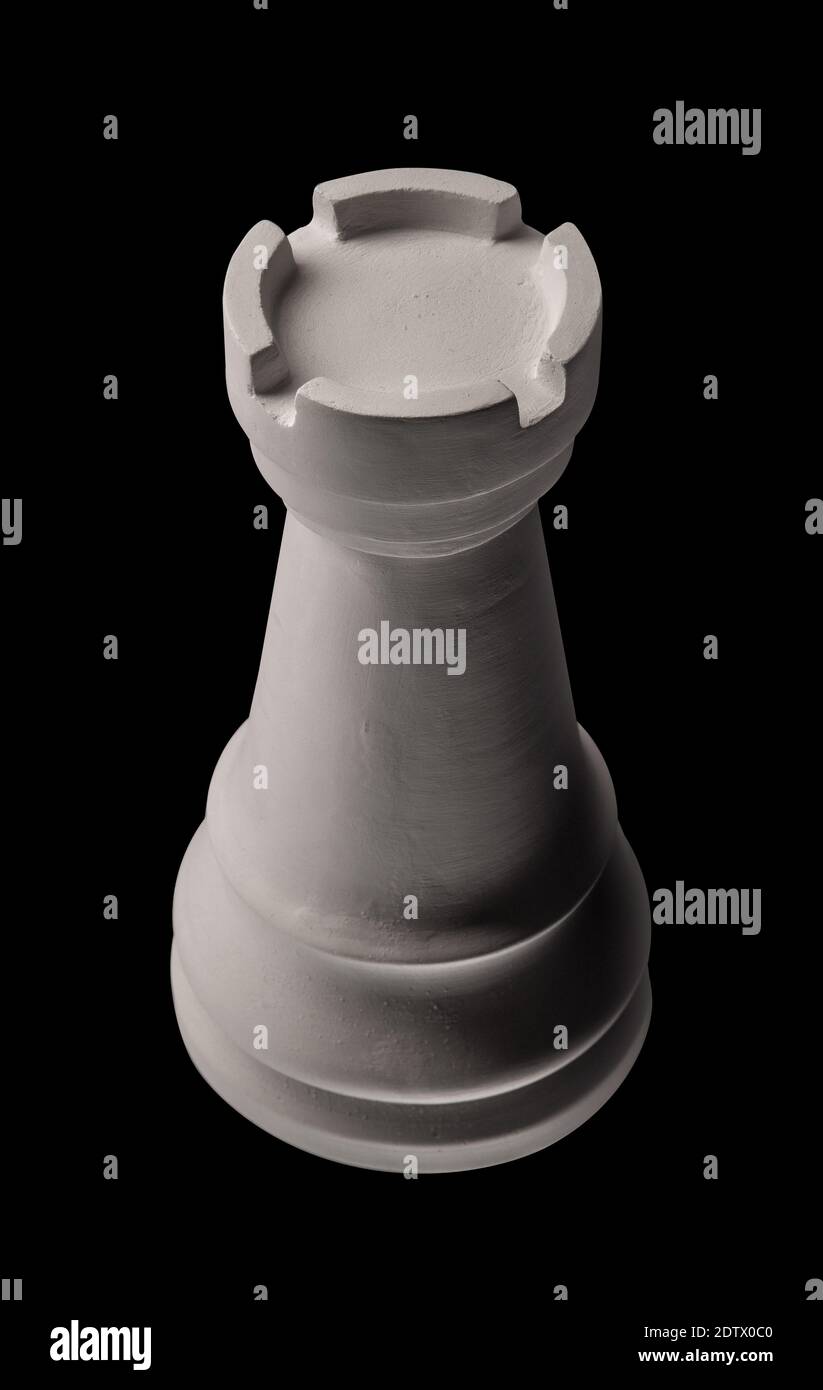 chess piece plaster on a white background Stock Photo - Alamy