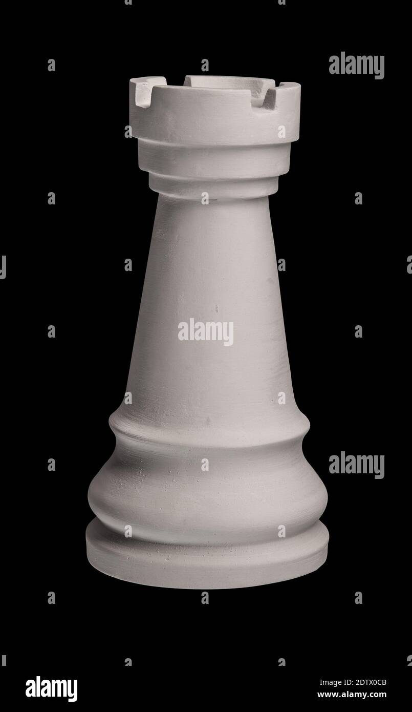 chess piece plaster on a white background Stock Photo - Alamy