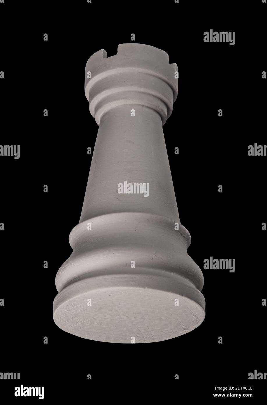 chess piece plaster on a white background Stock Photo - Alamy