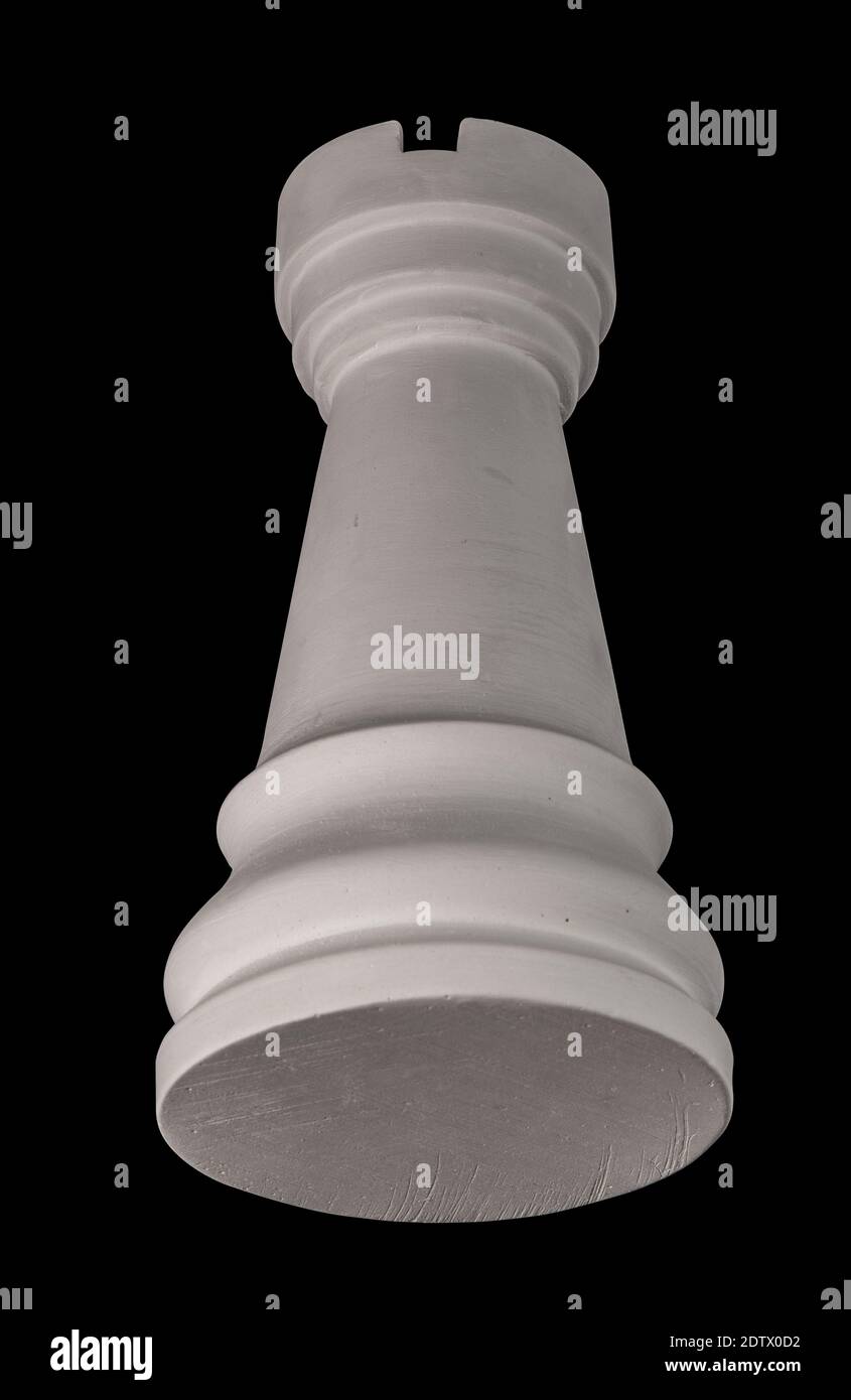 chess piece plaster on a white background Stock Photo - Alamy