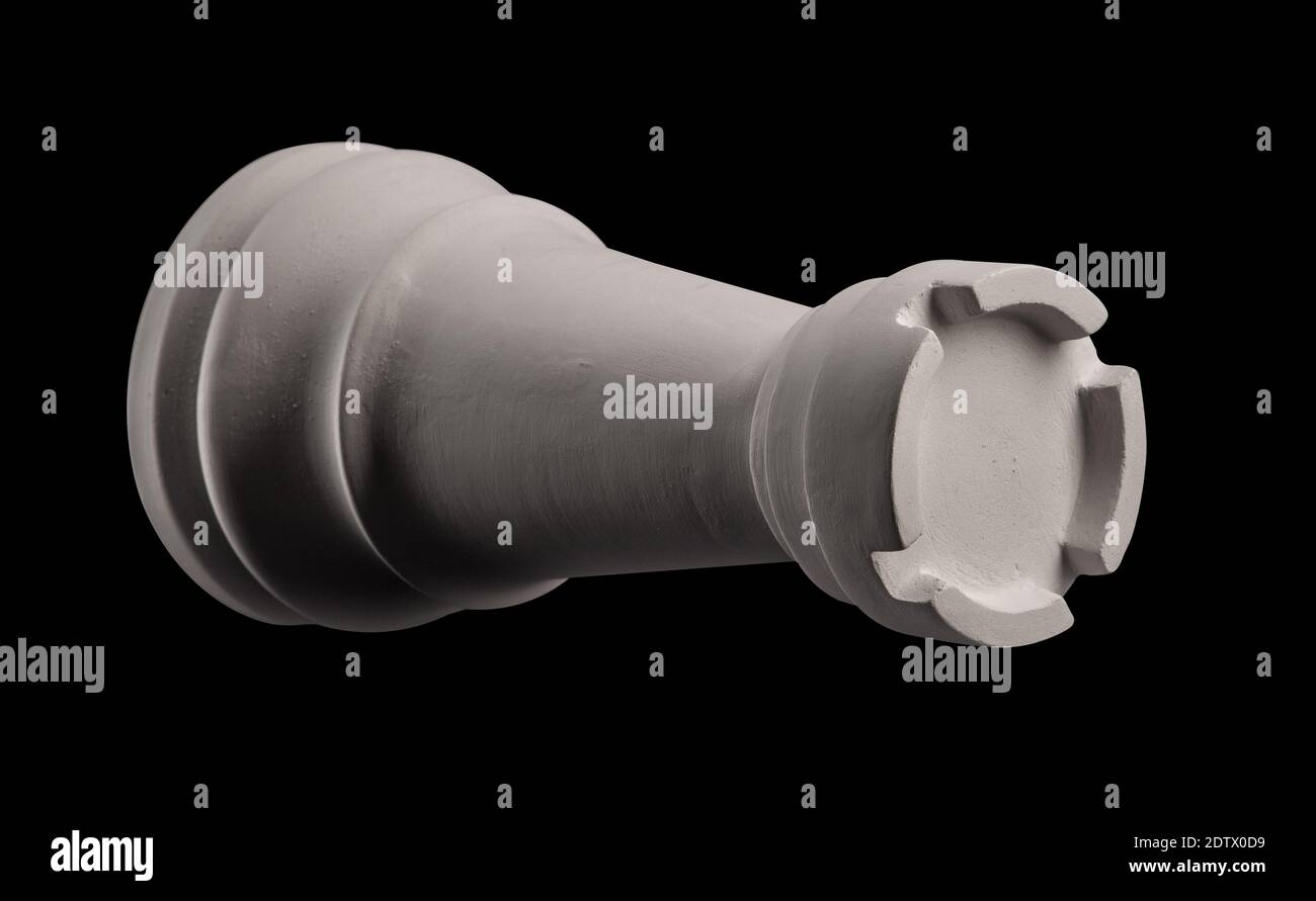 chess piece plaster on a white background Stock Photo - Alamy