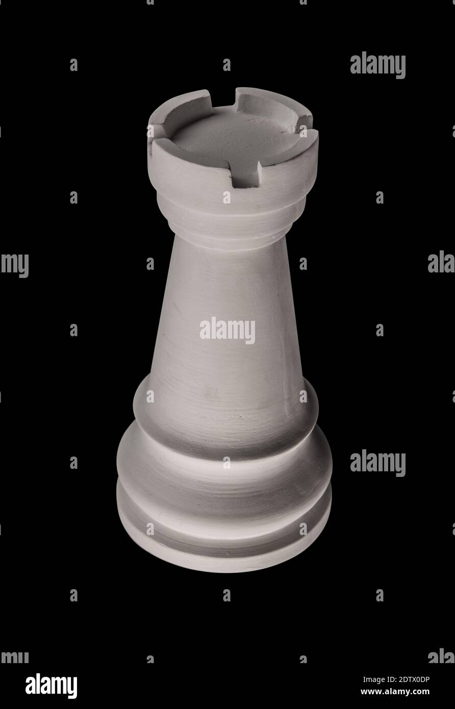 chess piece plaster on a white background Stock Photo - Alamy