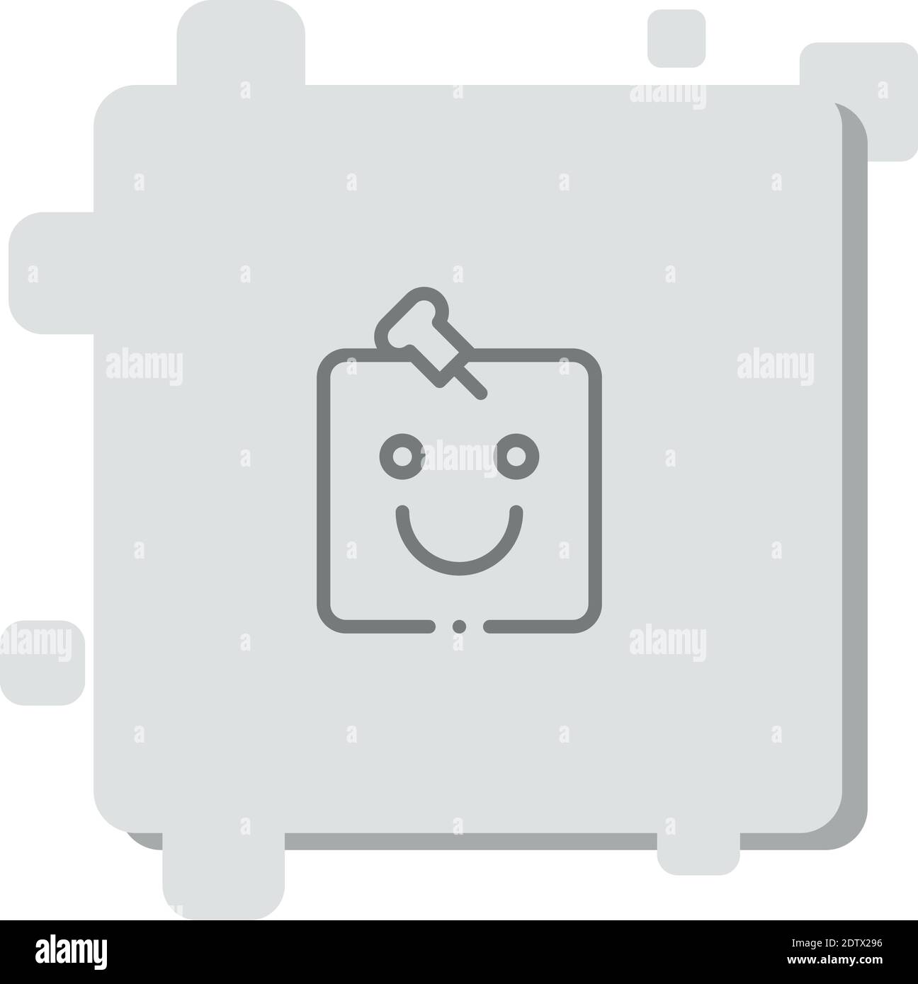 sticky notes vector icon modern simple vector illustration Stock Vector ...
