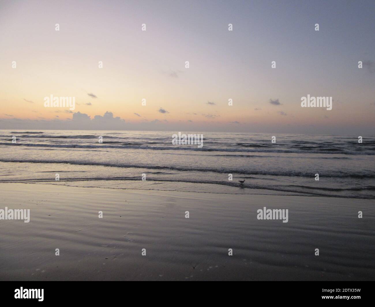 Purple haze sunrise over Packery Channel Jetty, Padre Island, Texas ...