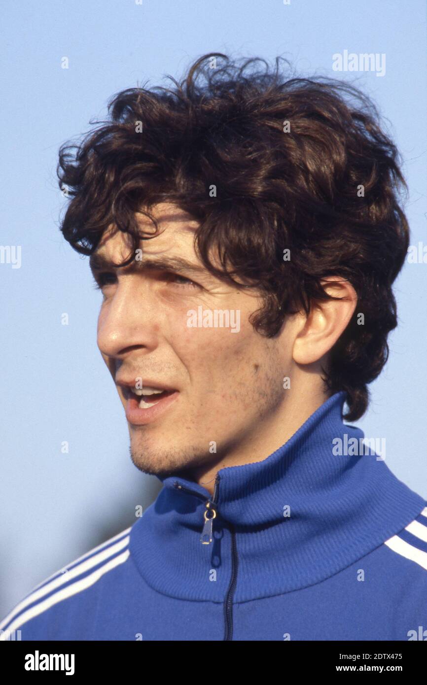 Paolo ROSSI, Italy, national football player, side portrait, portrait ...