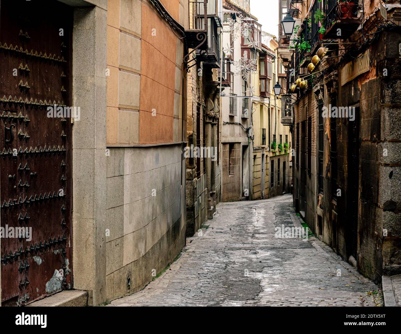 STREETS OF TOLEDO, MEDIEVAL CITY OF SPAIN Stock Photo - Alamy