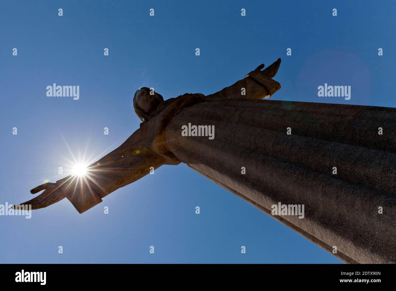 Christ The Redeemer Statue Built High Resolution Stock Photography and ...
