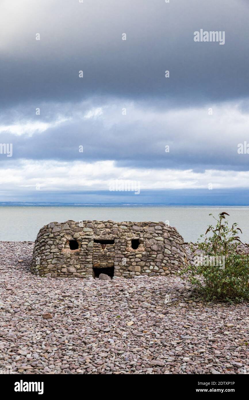 Pill boxes beach hi-res stock photography and images - Alamy