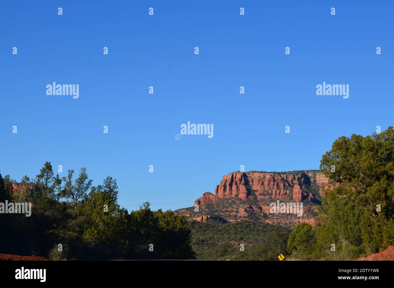 Full moon over arizona desert hi-res stock photography and images - Alamy