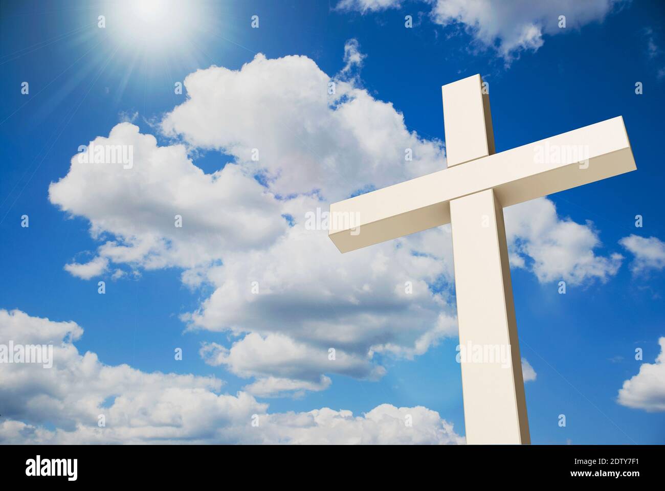 3d illustration bible cross hi-res stock photography and images - Alamy