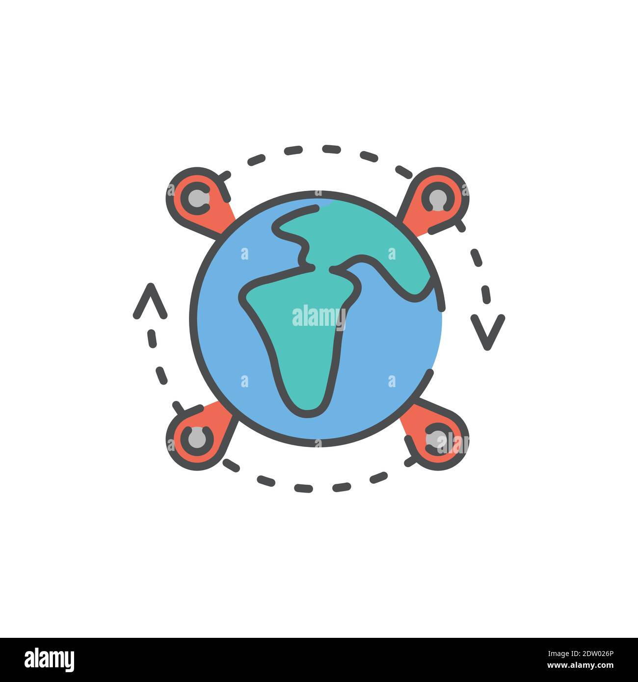 International art destination Stock Vector Images - Alamy