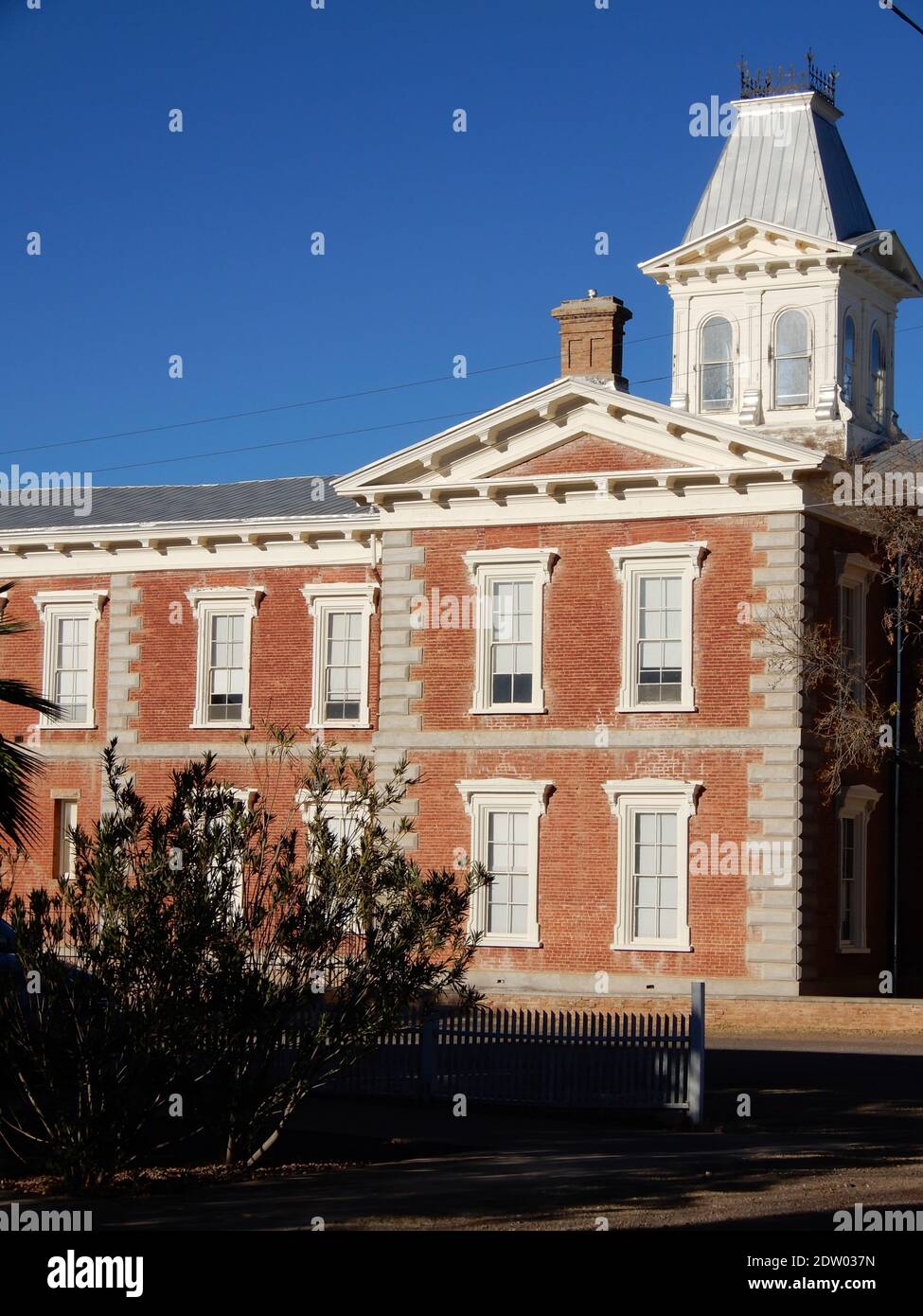 Tombstone, AZ. U.S.A. 12/15/2020. Cochise County courthouse 1882. Now ...