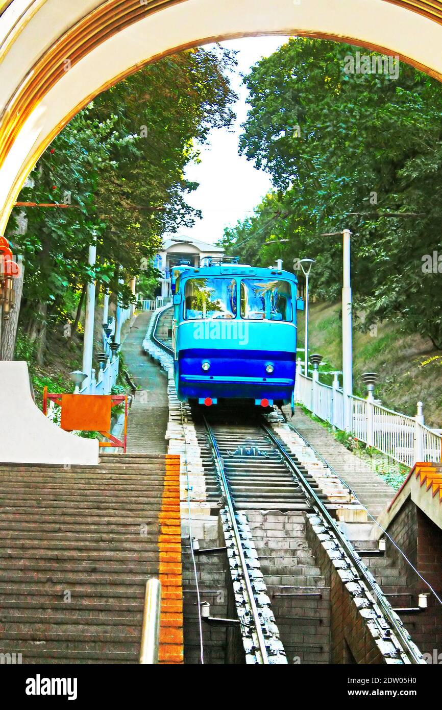 Funicular railway kiev ukraine hi-res stock photography and images - Alamy