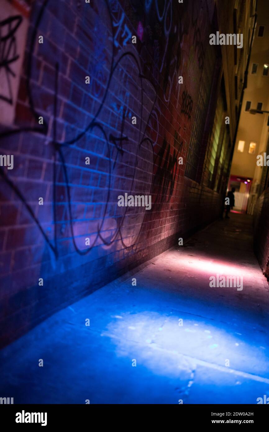 A back street in Soho Stock Photo - Alamy