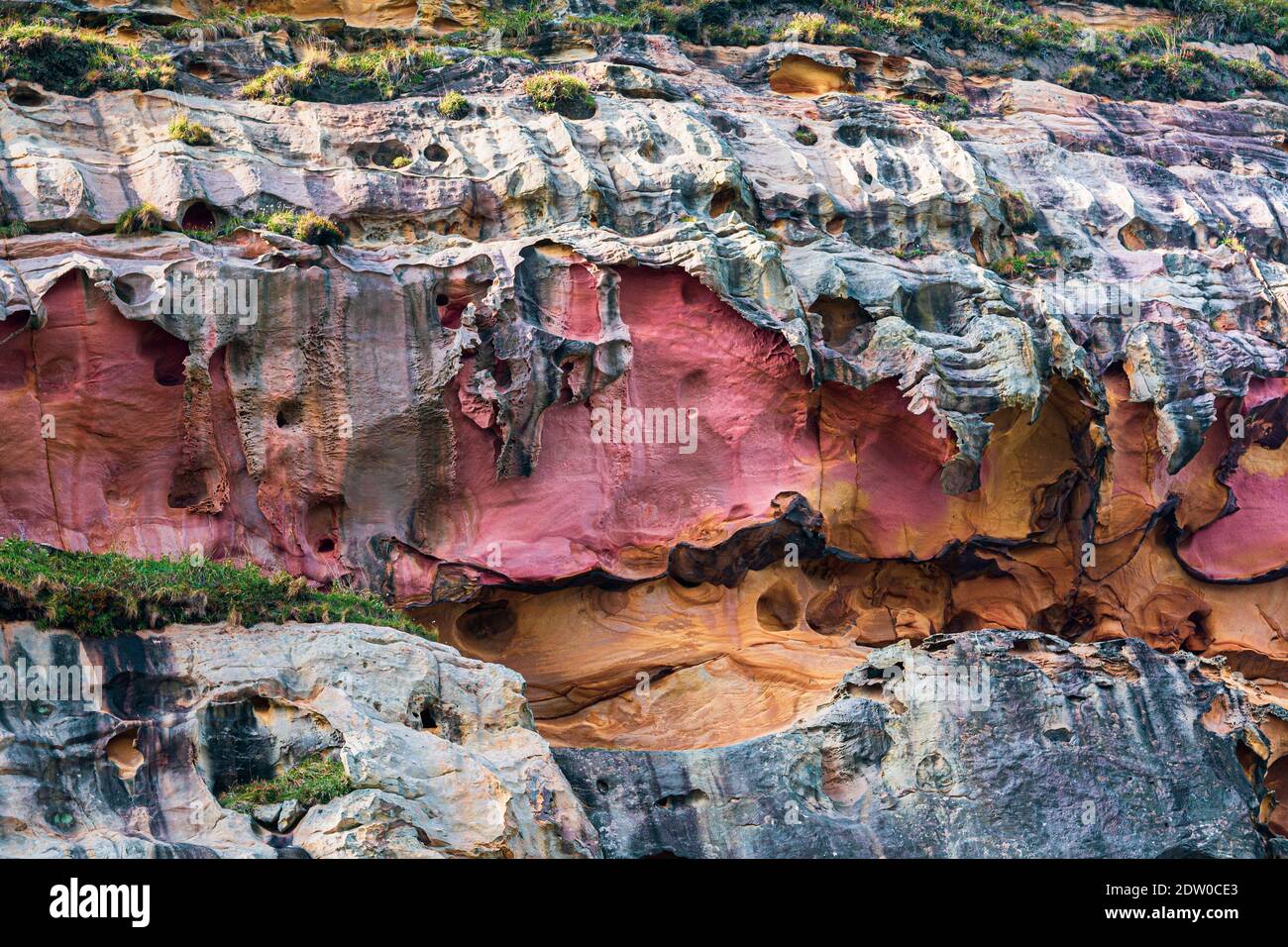 Rocks eroded by the nature of water Stock Photo - Alamy
