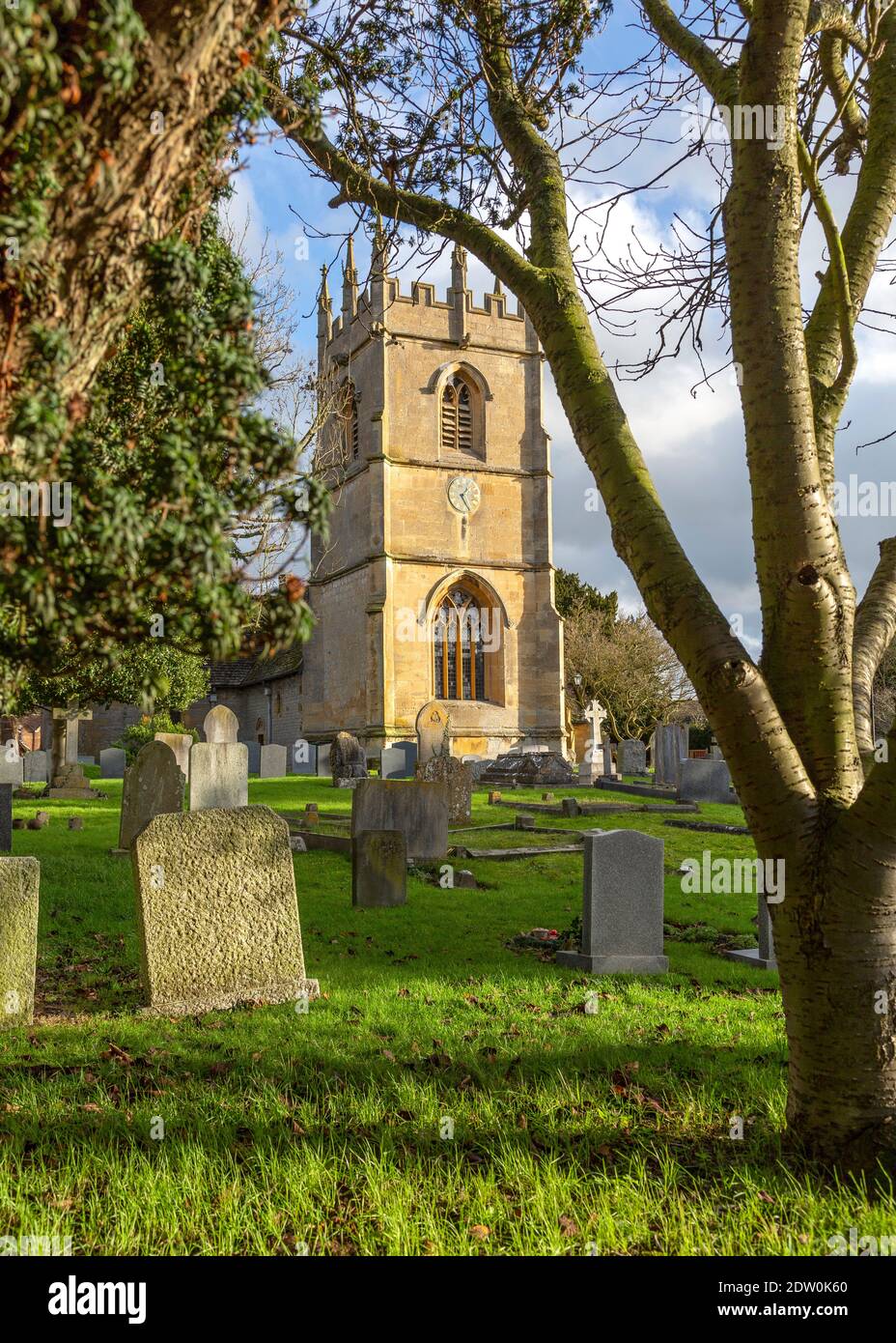St.James church in Badsey, Worcestershire, England Stock Photo - Alamy