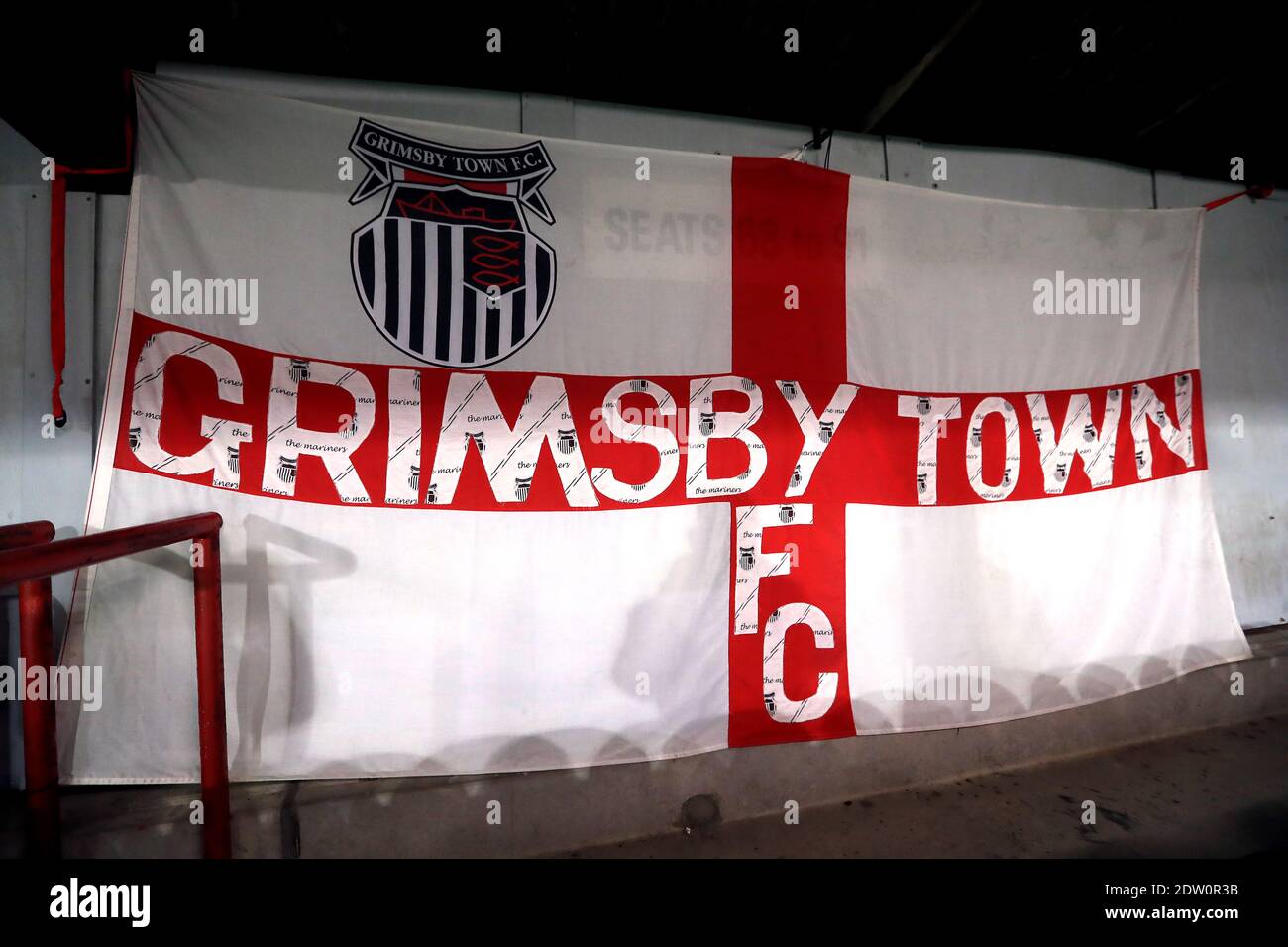 Grimsby town flag hi-res stock photography and images - Alamy