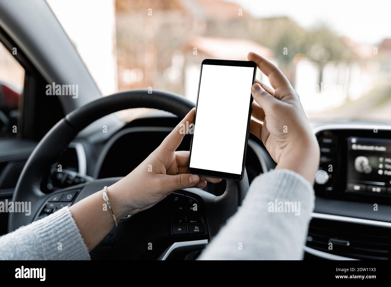 Mockup parking hi-res stock photography and images - Alamy