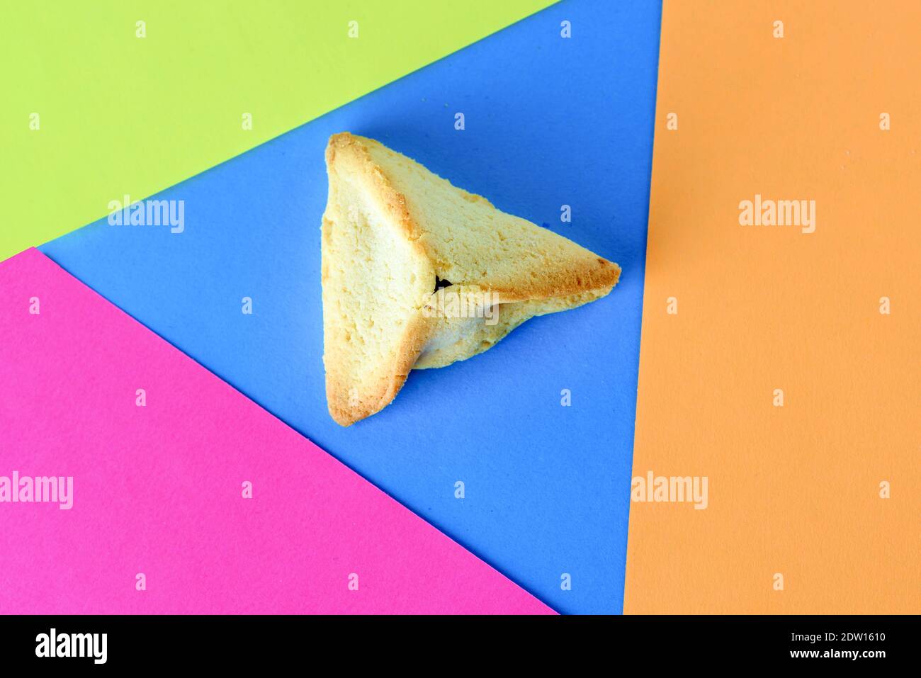 Traditional Jewish Pastry, Hamantaschen, Served During Purim On Modern ...