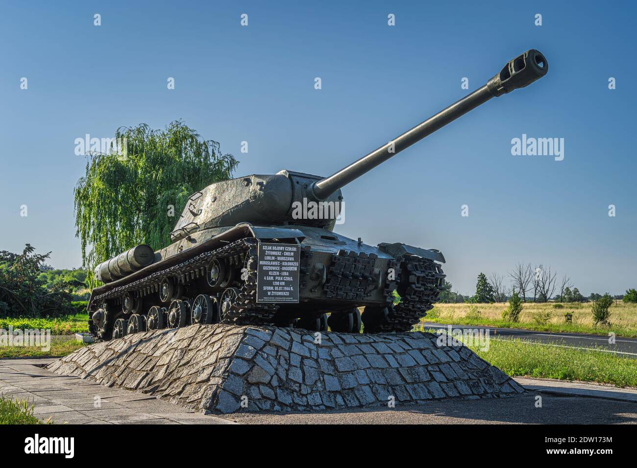 Panzer monument hi-res stock photography and images - Alamy