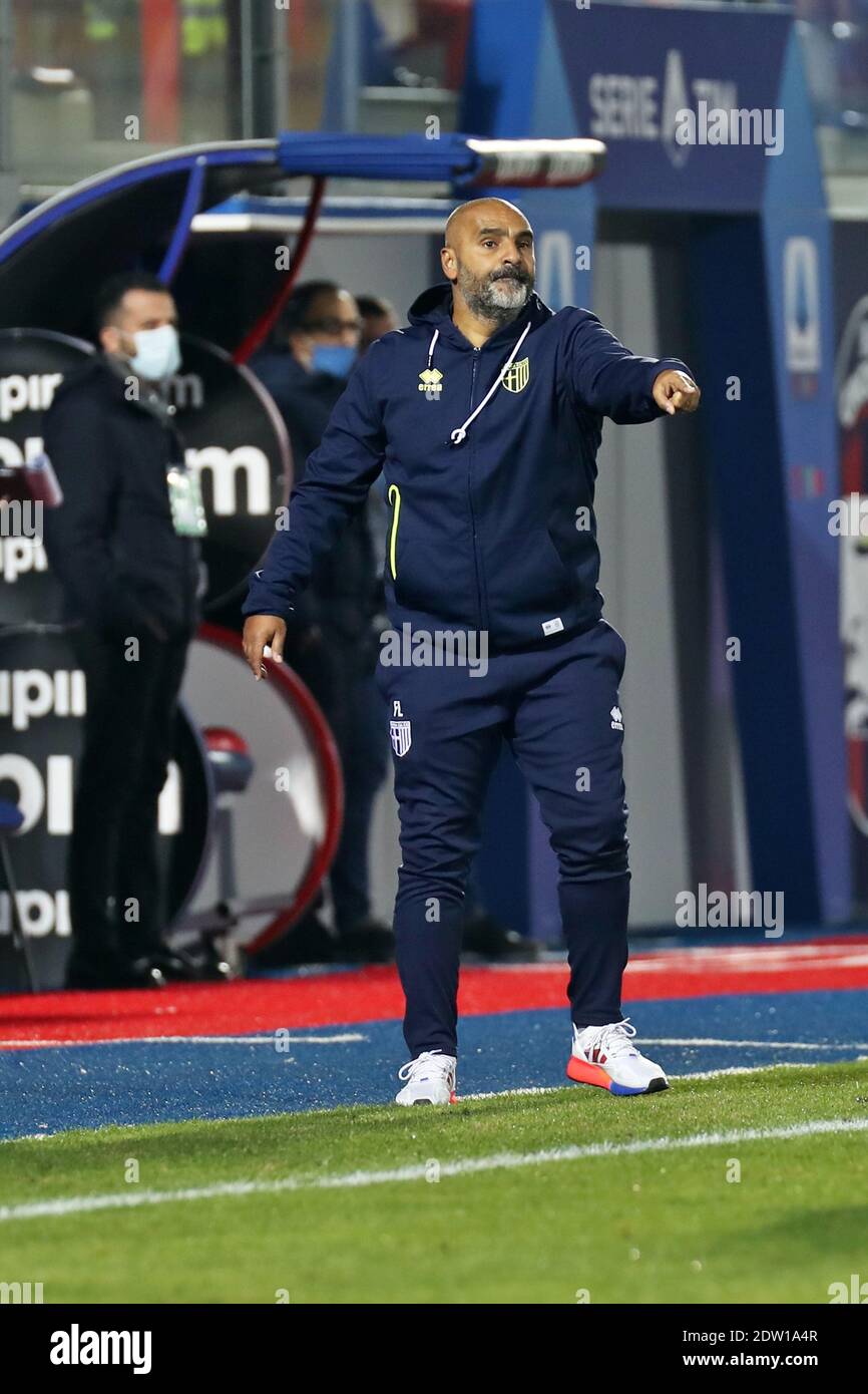 Crotone, Italy. 22nd Dec, 2020. Coach Fabio Liverani (Parma Calcio 1913 ...