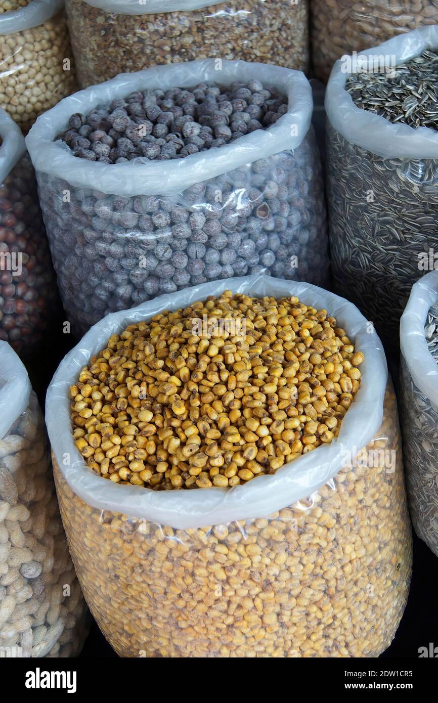 Colorful sacks hi-res stock photography and images - Alamy