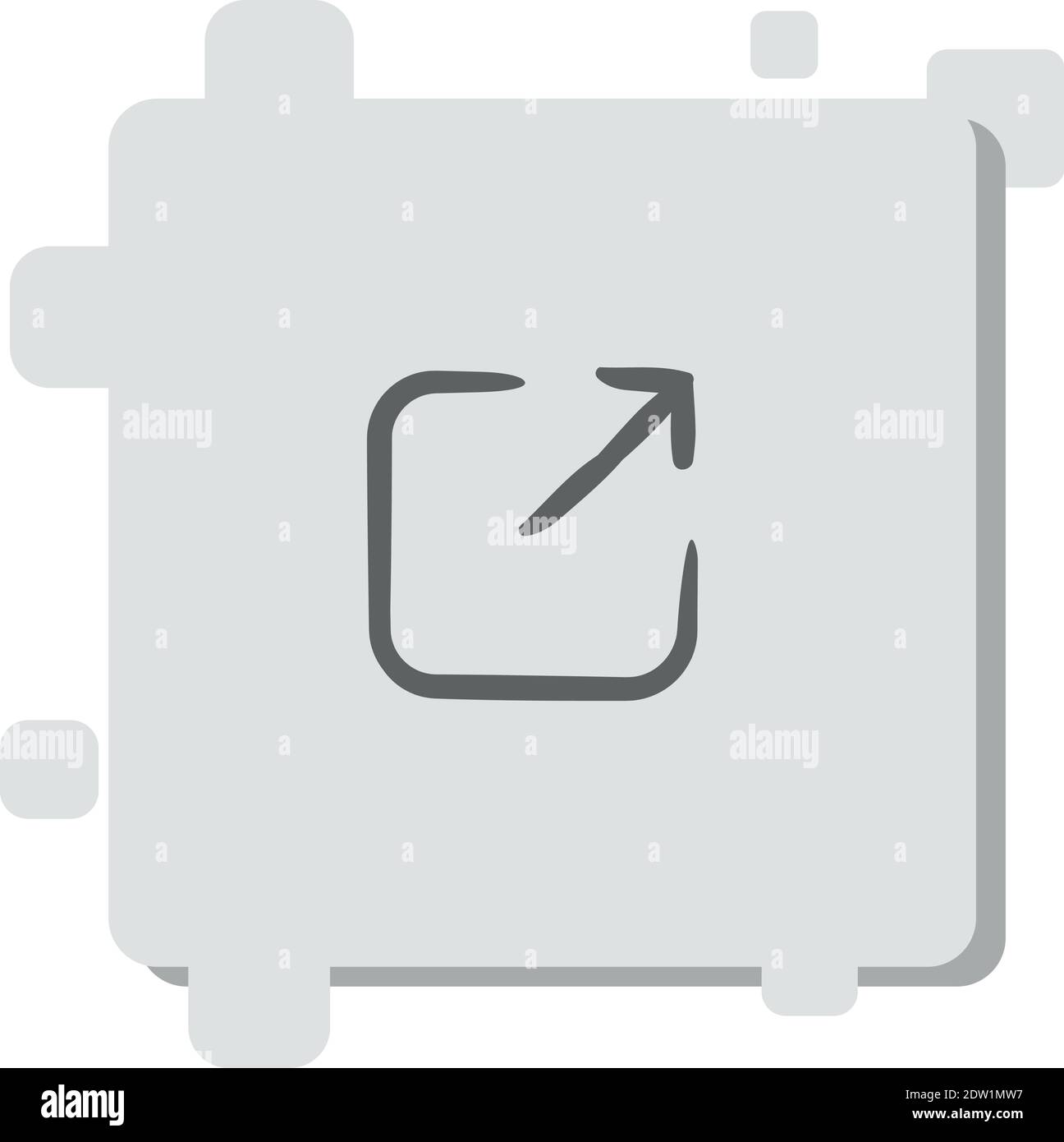 export vector icon modern simple vector illustration Stock Vector Image ...